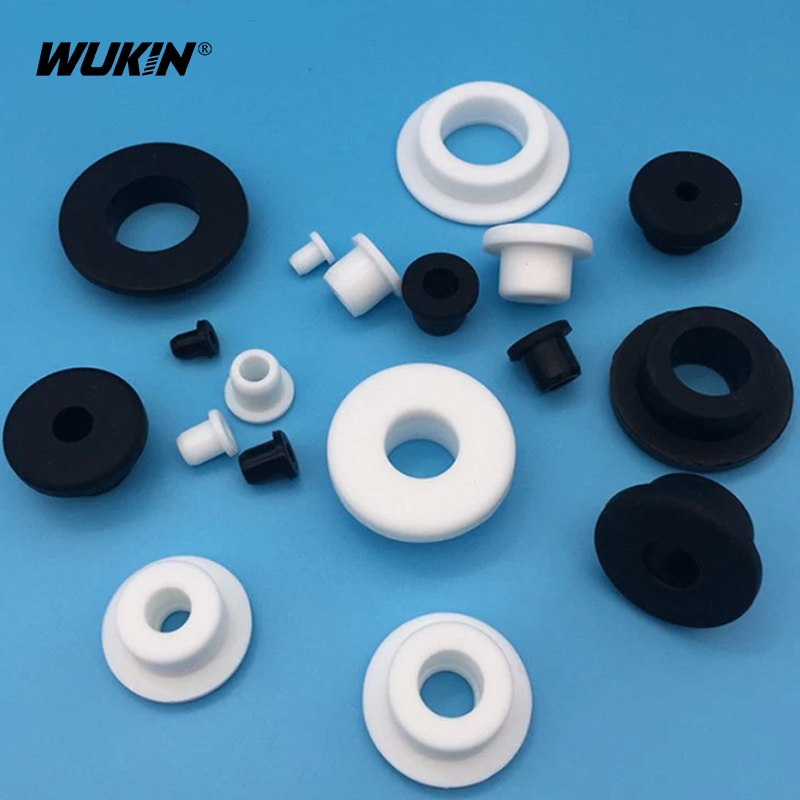 Hole Plug 5mm to 28mm Round Hollow Silicone Rubber Grommet Wire Cable ...