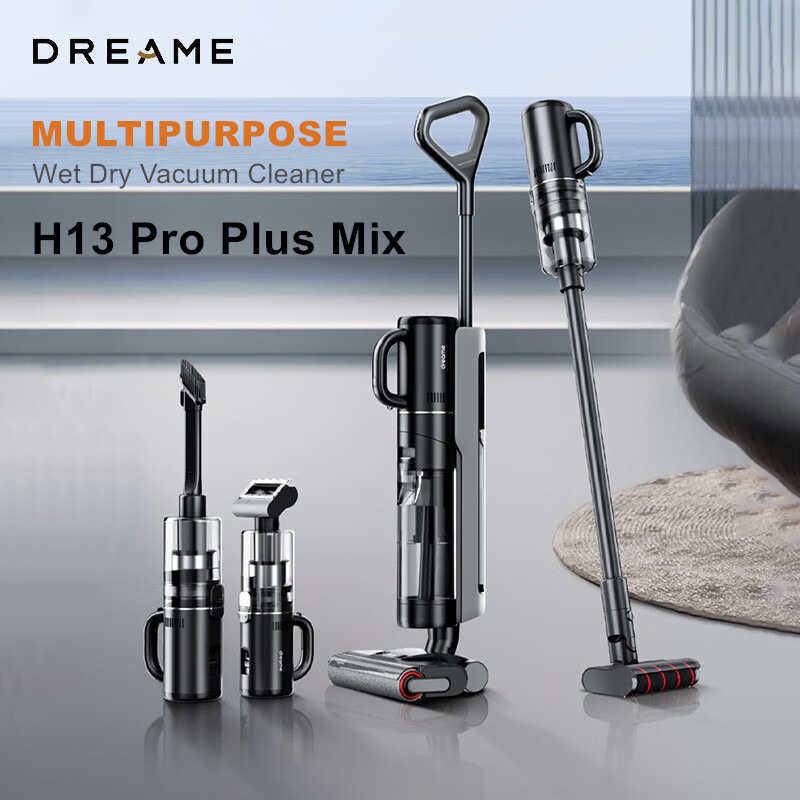 Dreame H13 Pro Plus Mix 5-in-1 Combo Wet Dry Vacuum Cleaner | 18000 Pa ...