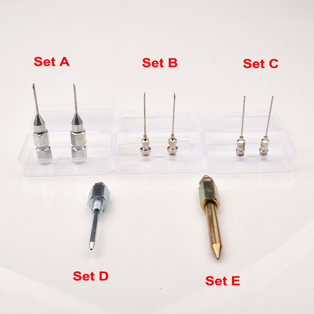 Needle Nose Grease Gun Head Heavy-Duty Grease Gun Coupler Kit Hige ...
