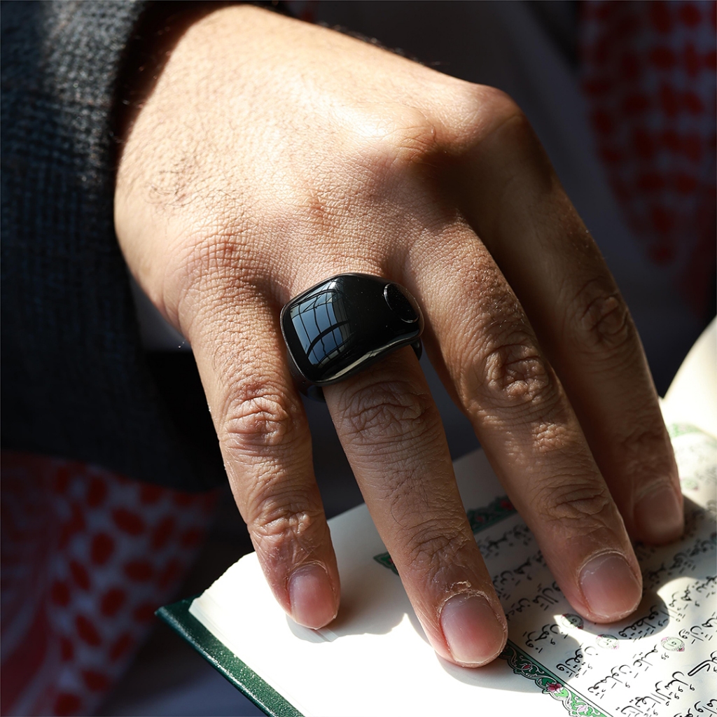 Digital Tasbih Smart Ring Islamic Zikr Counter Muslim Smart Zikr Ring ...