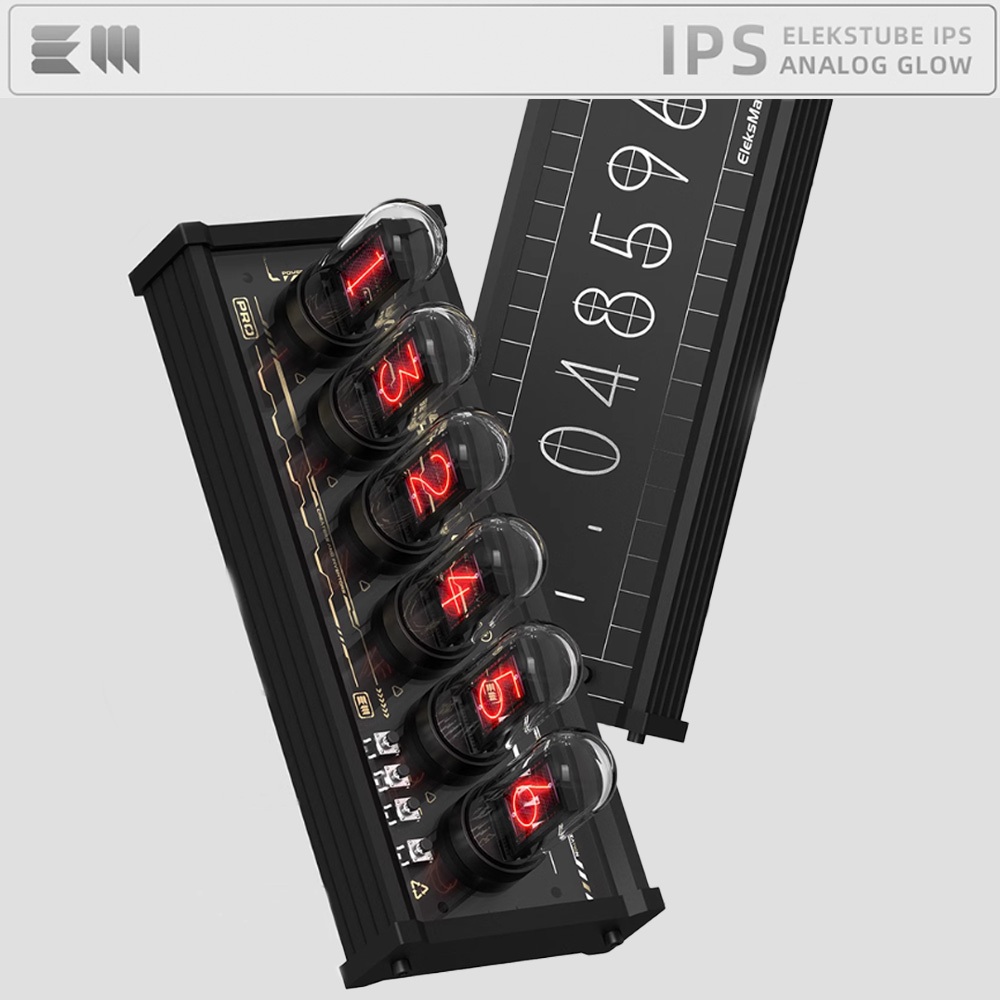 -LW- EM EleksMaker IPS Desktop Collocation Clock Creative Decoration ...