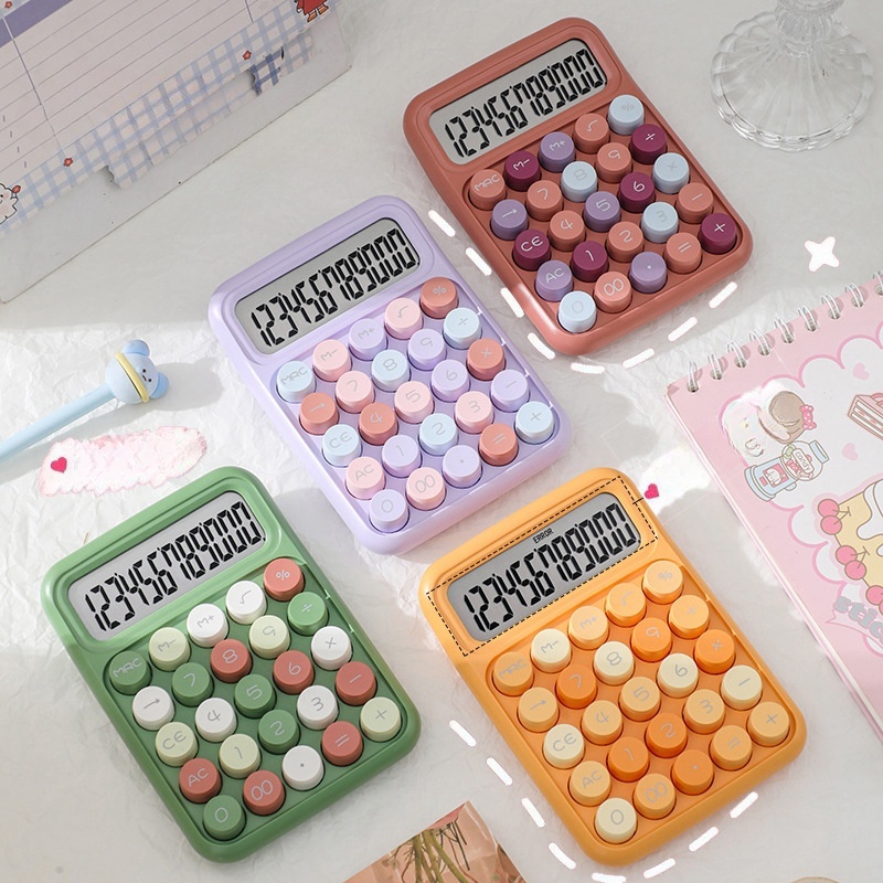 Mechanical keyboard calculator ergonomic keys 12-digit display high ...