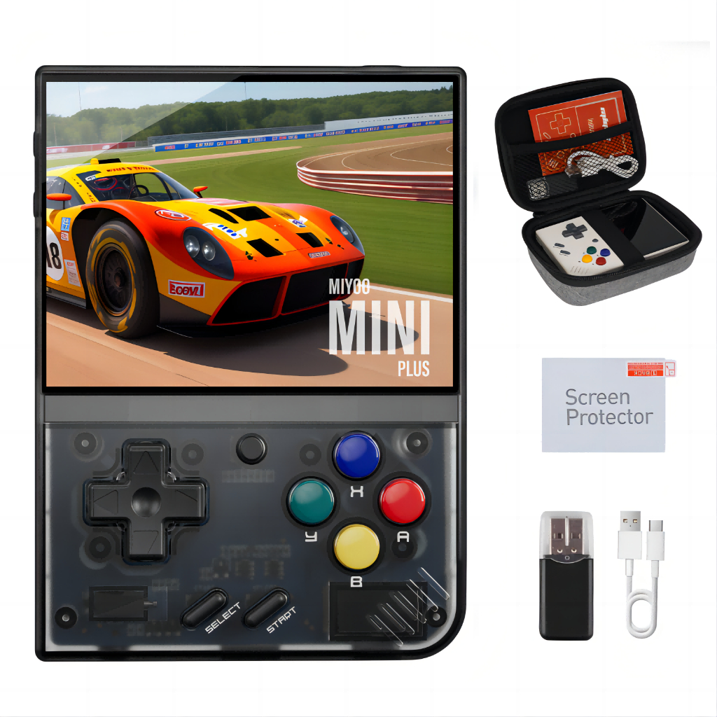 Miyoo Mini Plus Retro Game Console,Portable Handheld Open Source Game ...