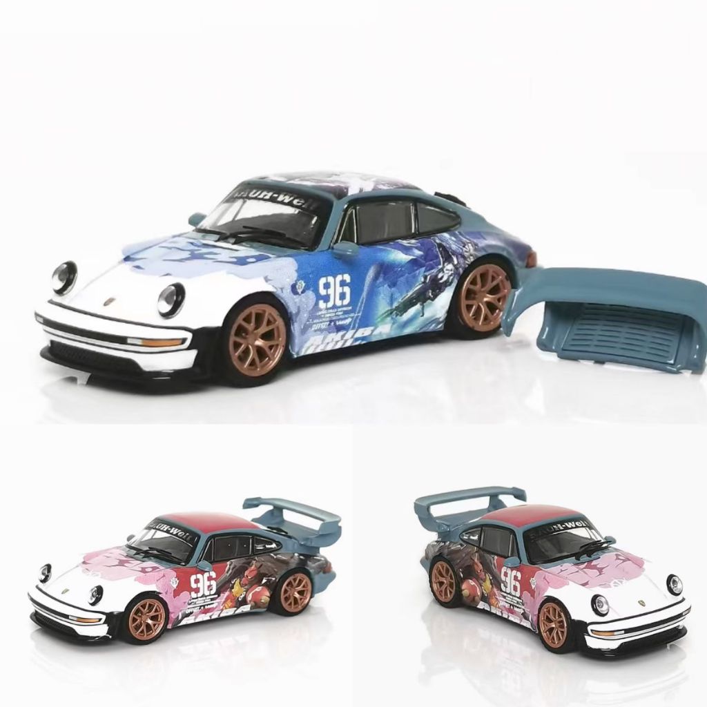 RM Rhino 1/64 Porsche Singer Turbo Study 930 Modified GT Rear Wing ...