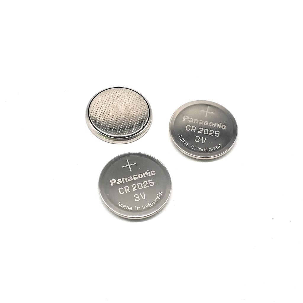 3pcs Panasonic 2025 Remote Control Electronic CR2025 Lithium Electronic ...