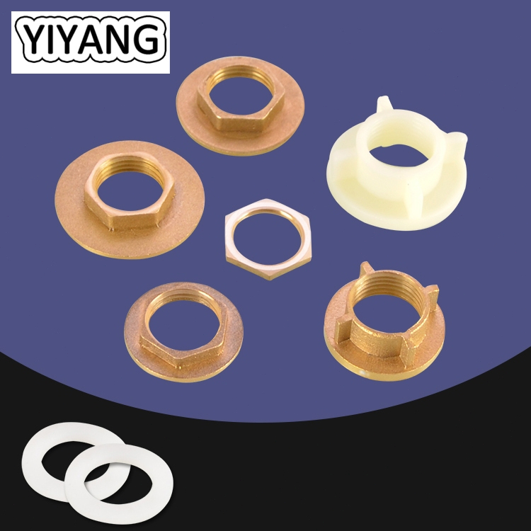 1/2" plastic/brass thread nuts 1/2 inch connector nuts for garden ...