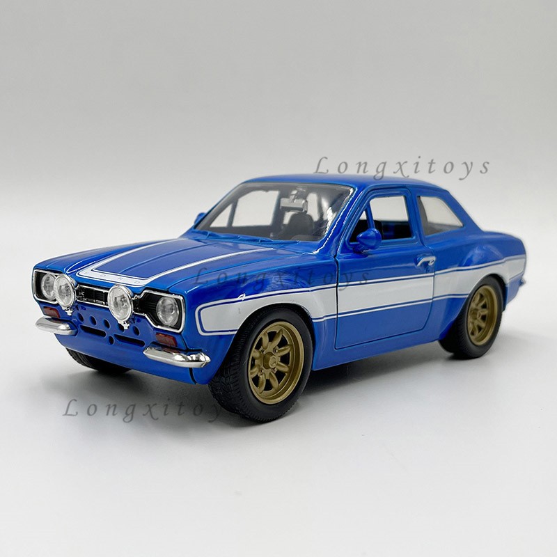 1:24 Diecast Car Model Toy Fast and Furious Brian's Ford Escort ...