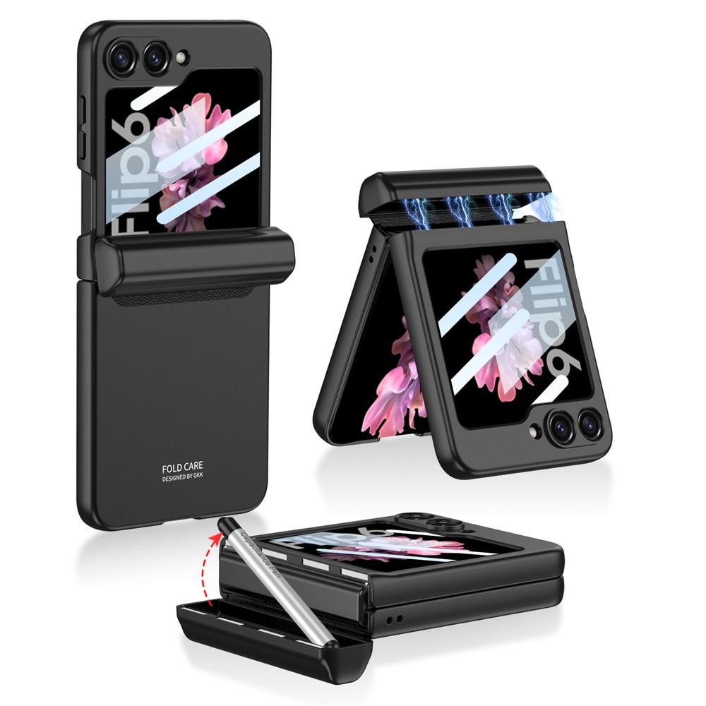 [8 Colors] Samsung Galaxy Z Flip 6 5G Matte Phone Case with Magnetic ...