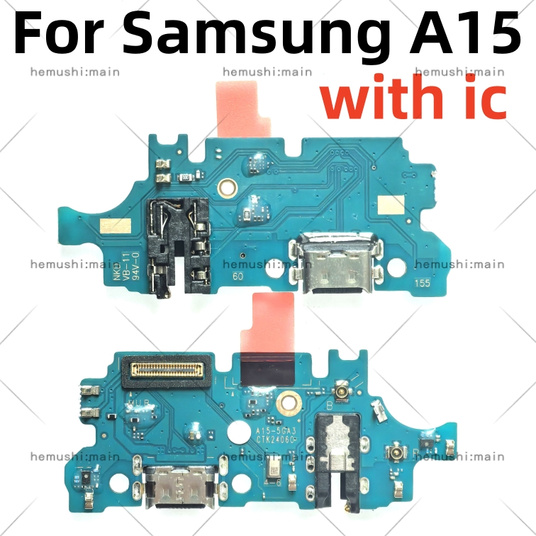 USB Charging charger port board For Samsung A15 5G A156B A156E Mainboard Flex USB Port ribbon ...