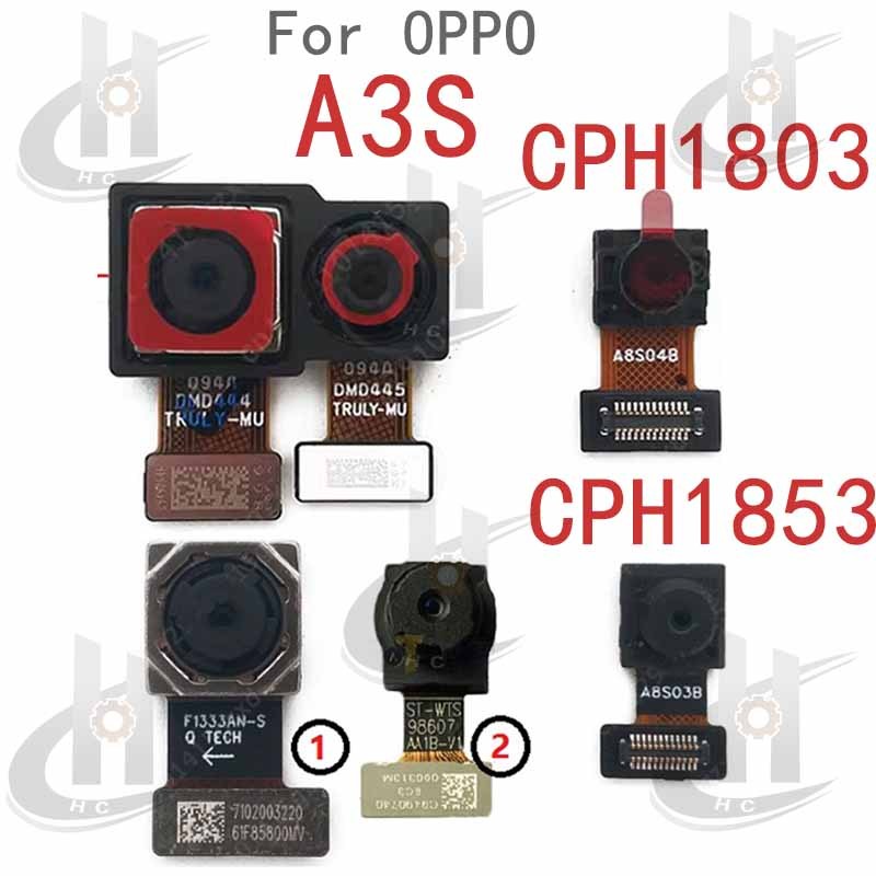 New Front Rear Back Camera For OPPO A3S CPH1803 CPH1853 Main Facing ...