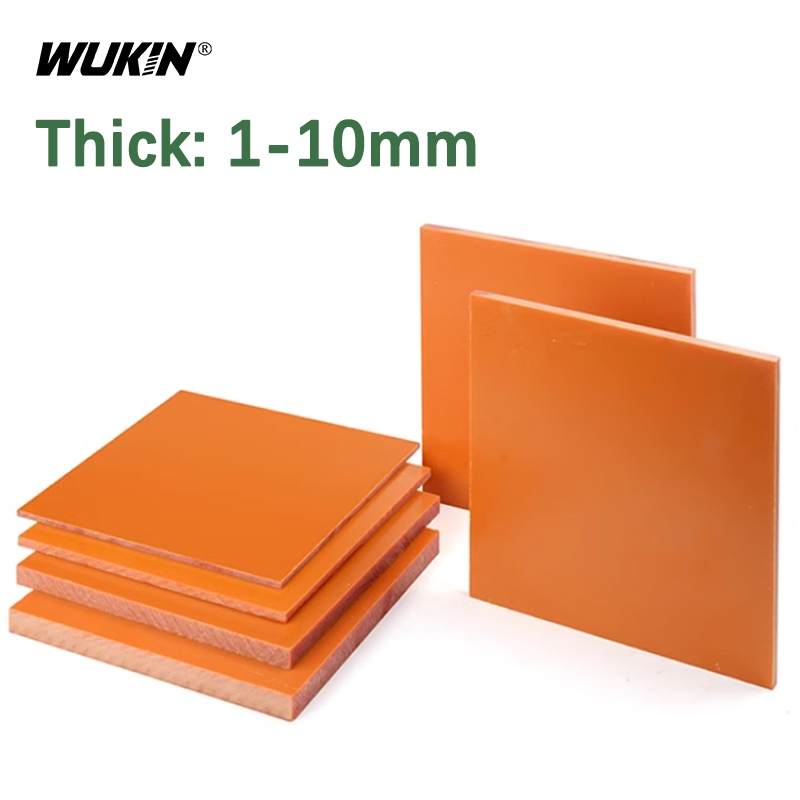 Customized Orange Electrical Bakelite Board Insulation Sheet Glue ...