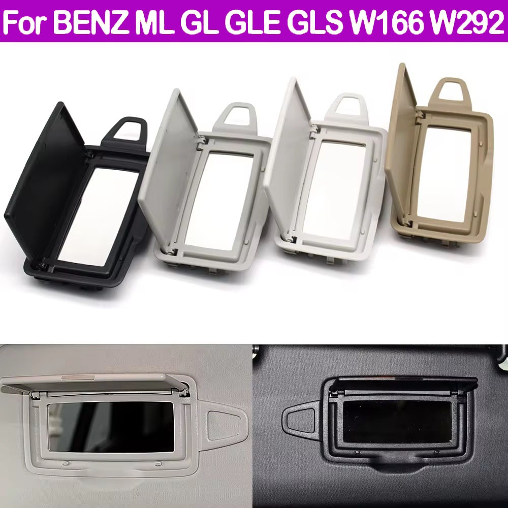 Car Sun Visor Sunshade Panel Makeup Cosmetic Mirror For Mercedes Benz ...