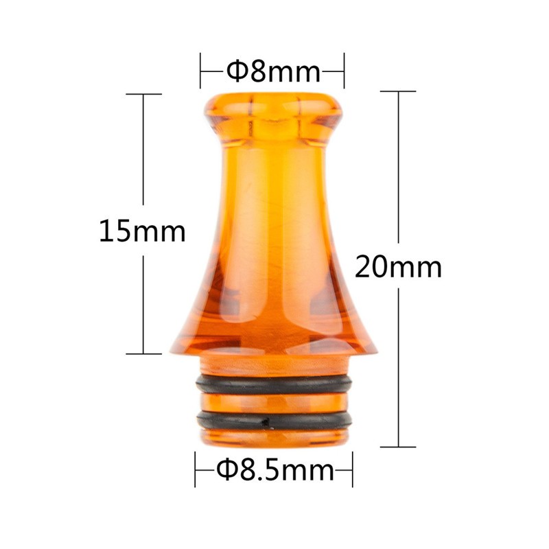 510 drip tip Pagoda Type Resin tip Short Type Universal 510 tip drip ...