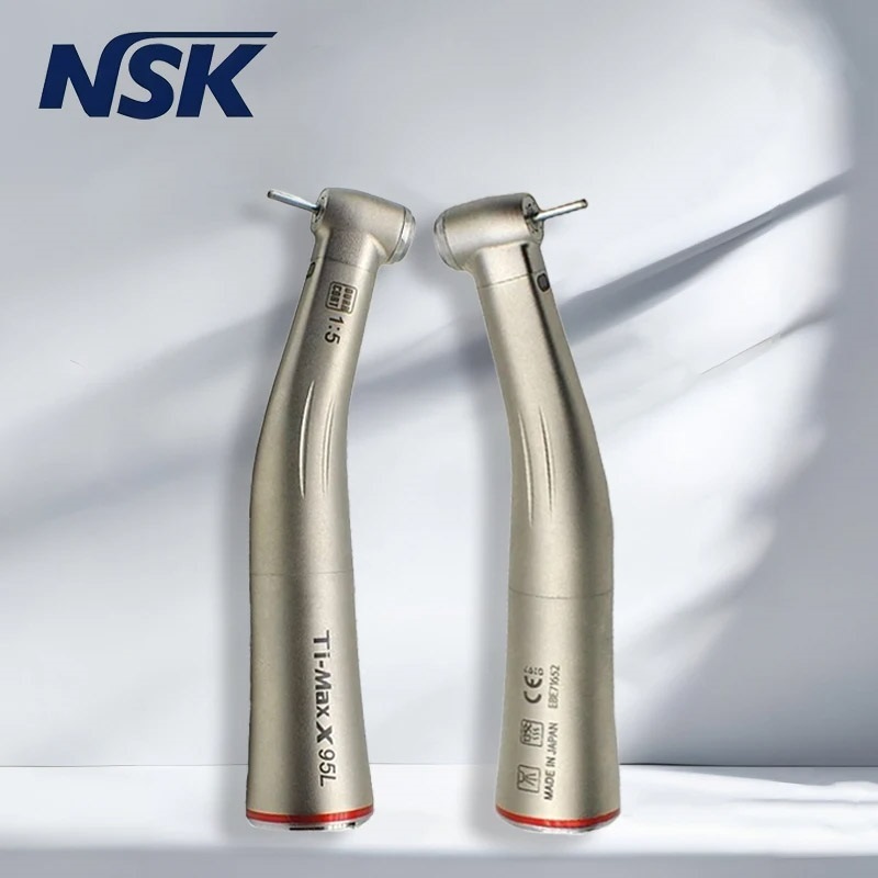 NSK X95L Dental 1:5 Increasing Speed Handpiece Against Contra Angle LED ...