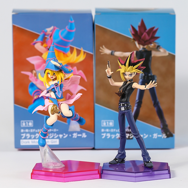 Yu-Gi-Oh! Duel Monsters Yami Yugi ATEM Dark Magician Girl Mana PVC ...