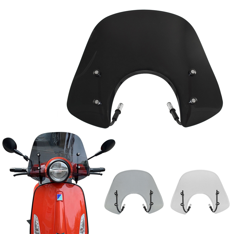 Motorbike Windscreen For Vespa LX50 LX125 LX150 Sprint 150 2015-2021 ...