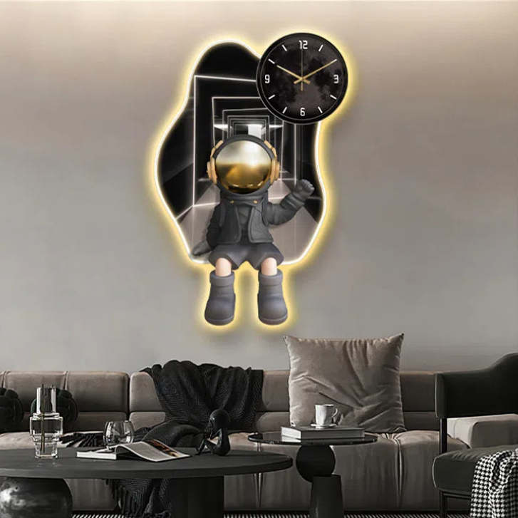 JAM DINDING BESAR RUANG TAMU MODERN LARGE WALL CLOCK FOR LIVING ROOM ...