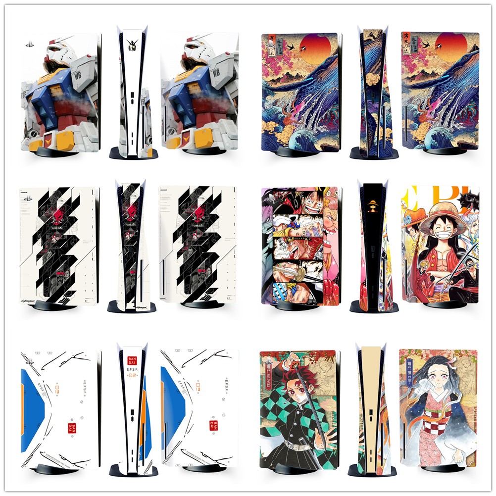 100+ Decal Skins for PS5, Cute Anime Game Protector Wrap Full Set ...