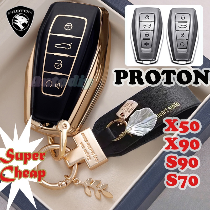 proton car key case for proton X50 X90 S90 S70 car keychain | Shopee ...