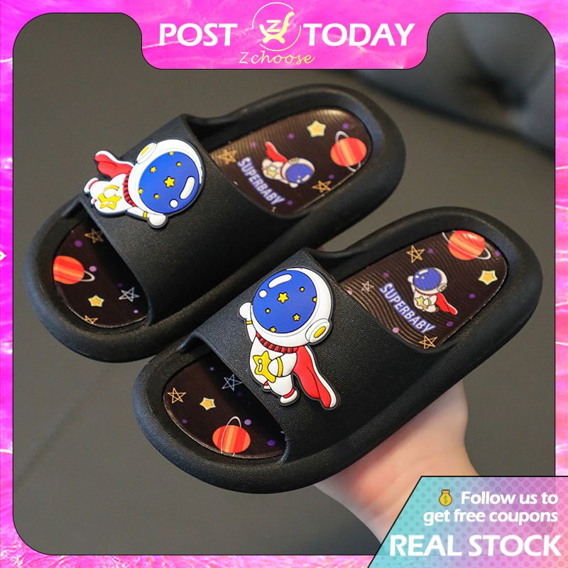 🇲🇾READY STOCK🇲🇾 Flying Astronaut Kids Slipper Selipar Budak Lelaki Boys ...