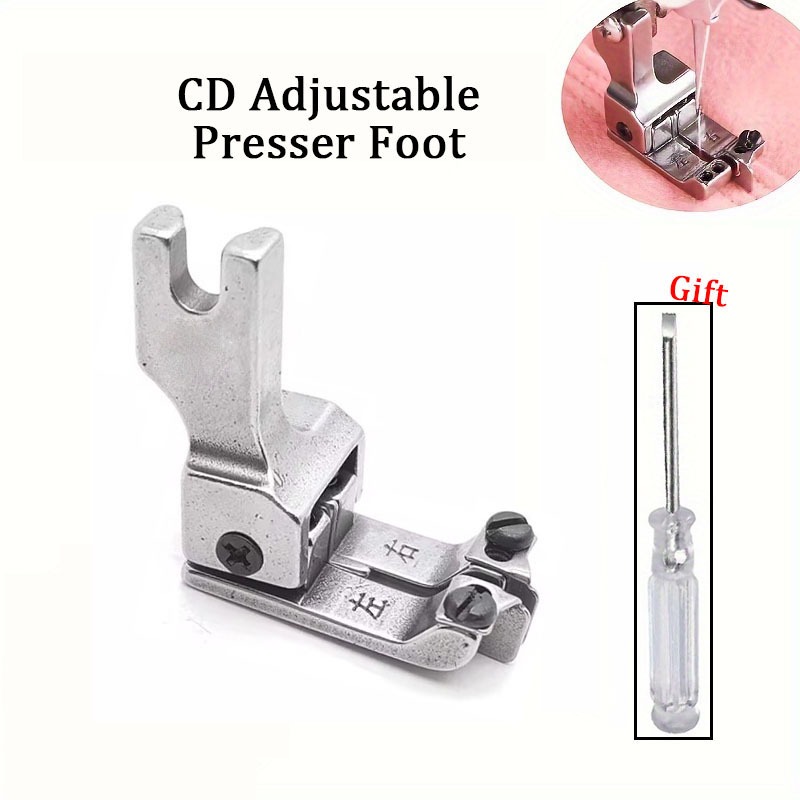 1PC New CD Presser Foot Steel Adjustable Left And Right, High And Low ...