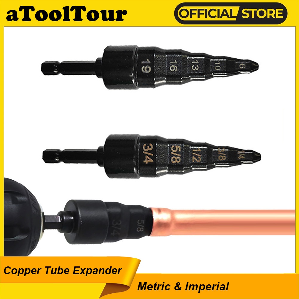 Copper Tube Expander Pipe Hole Flaring Extender Swage For Air ...