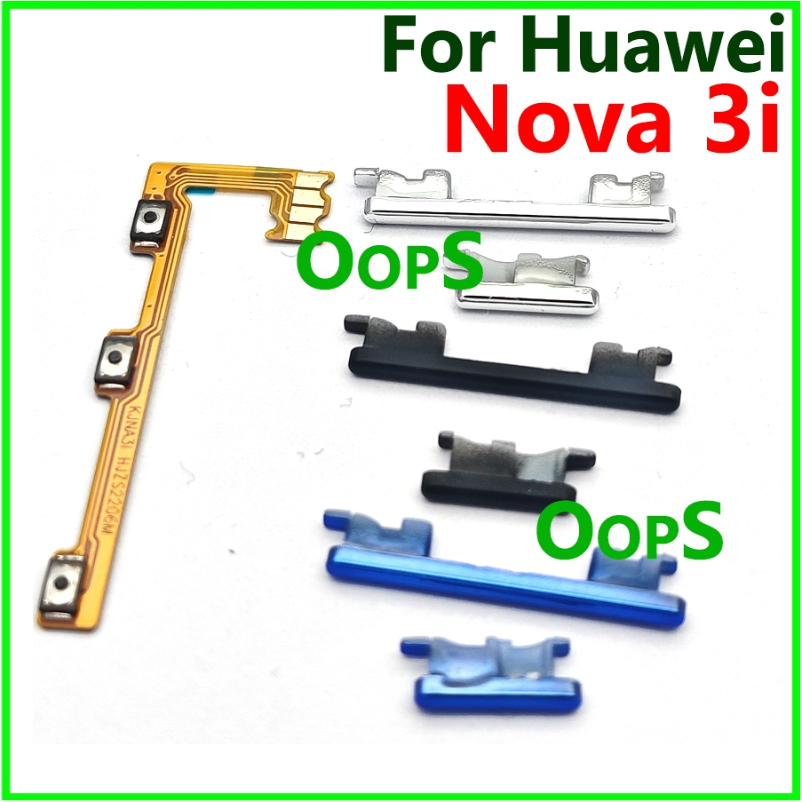 Power on off Volume Button flex For Huawei Nova 3i Phone Side Key ...