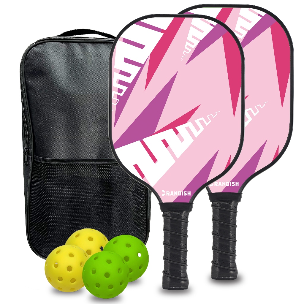 Pickleball Paddle Set carbon fiber Pickleball USAPA Approved pickle ...