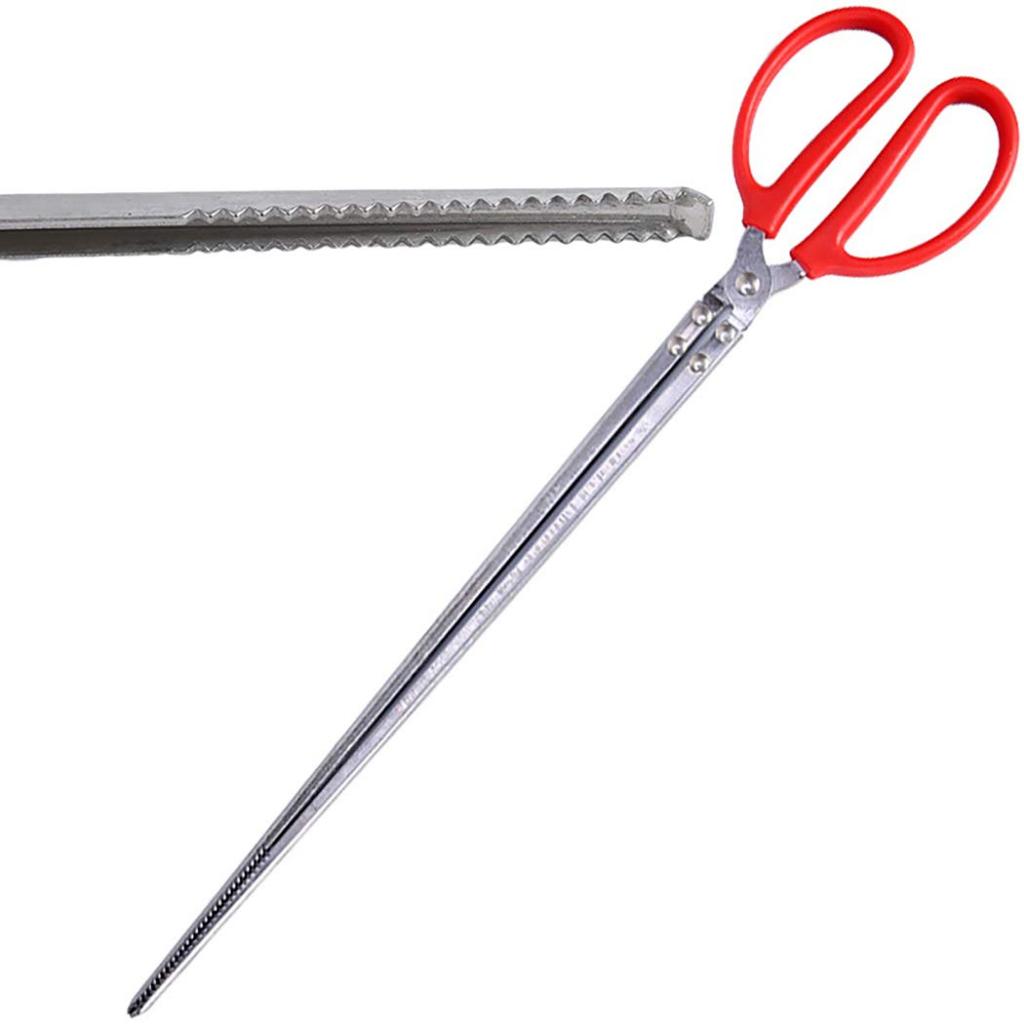Long Tong Carbon Steel Fireplace Firewood Picker Barbecue Charcoal Pick ...
