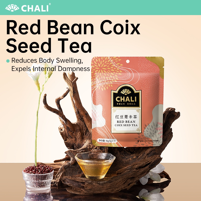 CHALI Red Bean Coix Seed Tea | Detox & Skin Radiance Tea with Red Date ...