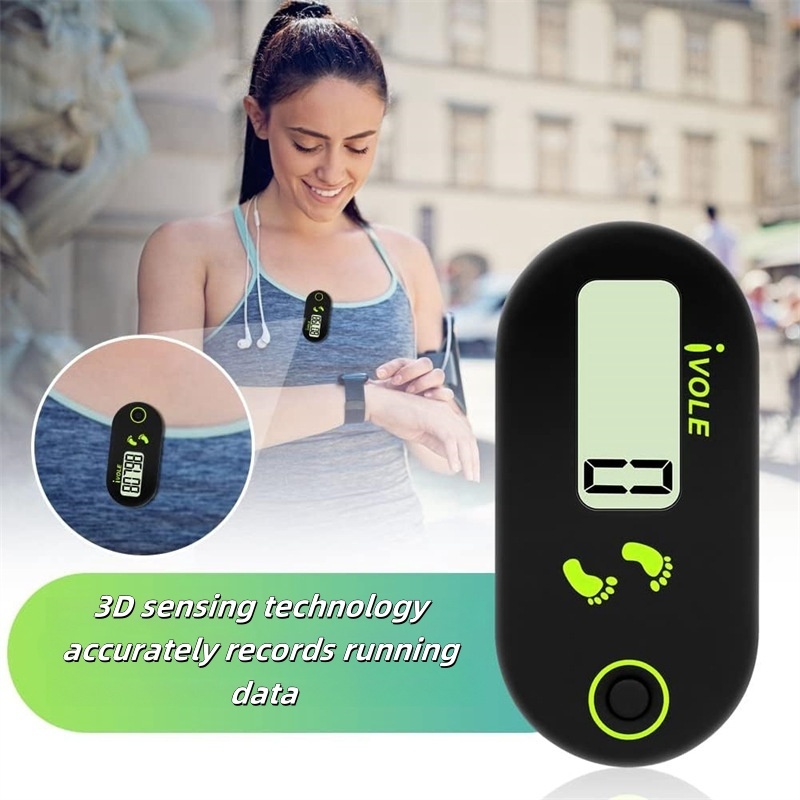 【COD & Ready Stock】Digital Pedometer Step Counter 3D Portable Mini ...