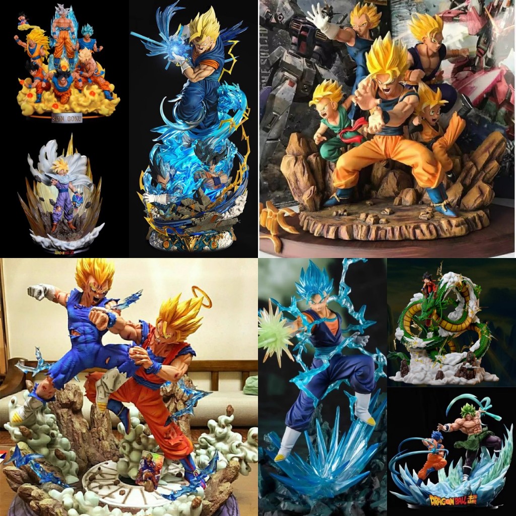 Mystery Box lucky Bag Dragon Ball Figure Yakon Yajirobe Videl Vegetto ...