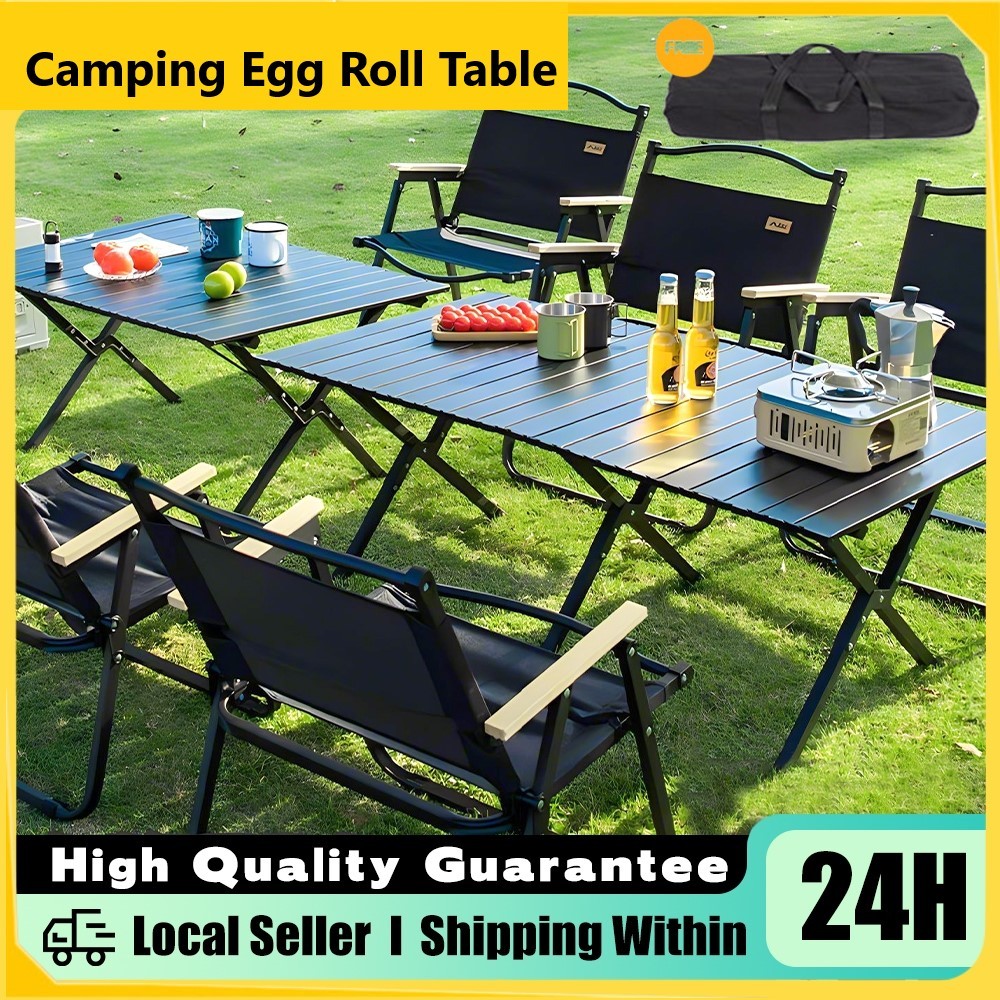 🔥Ready Stock🔥Kermit camping chair Egg Roll Table 90/95/120CM Table ...