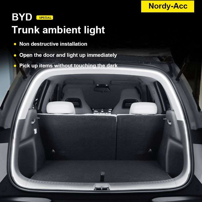 【Free Gift 】2025 BYD ATTO 3 LED Light Bar BYD Dolphin Trunk Ambient ...