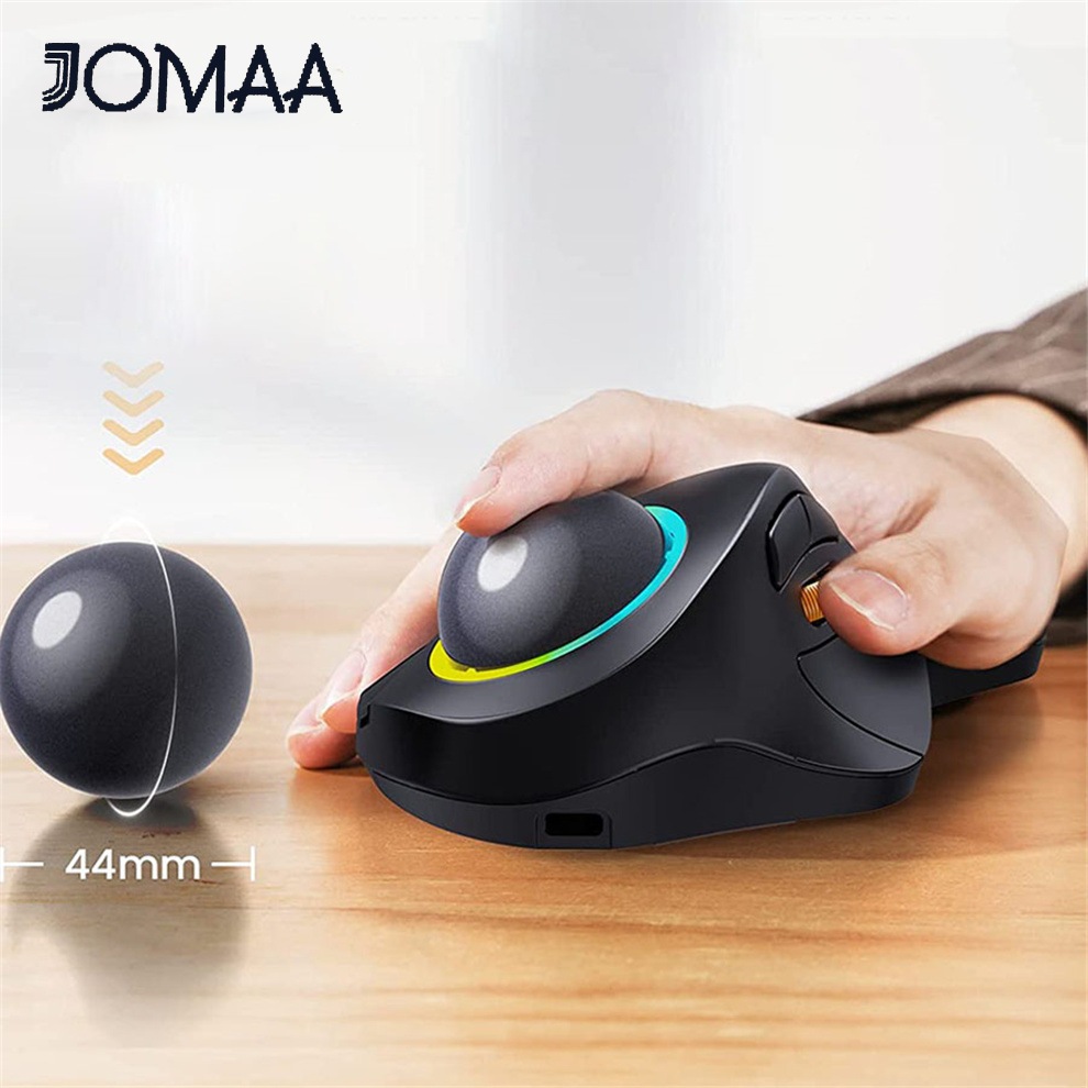New trackball mouse trimode wireless office bluetooth mute mouse ...