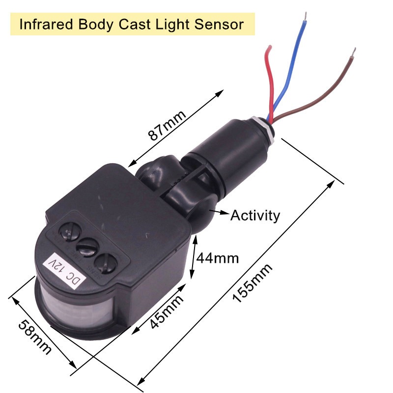 Infrared sensor switch, LED flood light sensor, PIR sensor flood light ...