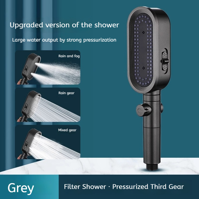 Xinkunlong New style Three Water Modes Shower Head Set With Filtered ...
