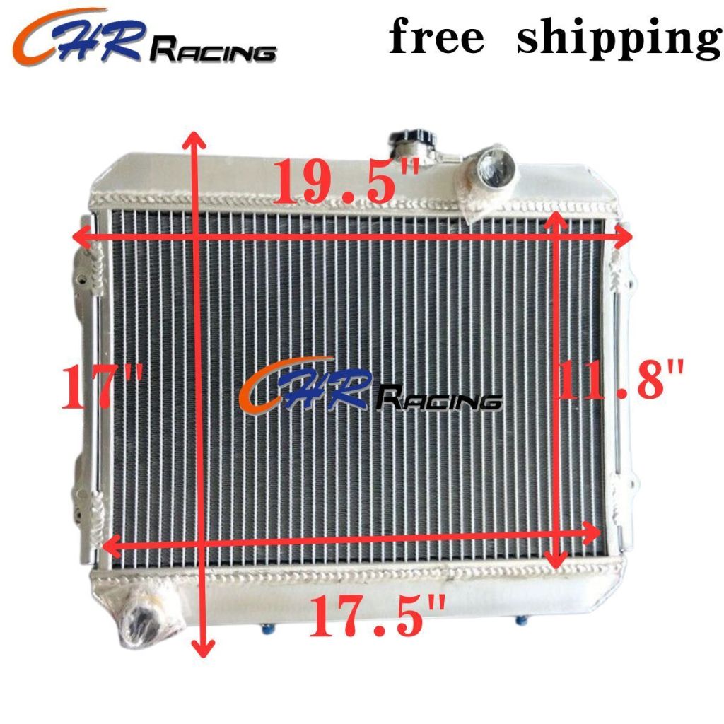 Aluminum Radiator for 1974-1985 TOYOTA COROLLA KE30 KE38 KE55 KE70 AT ...
