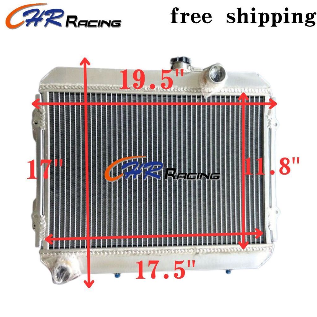Aluminum Radiator for 1974-1985 TOYOTA COROLLA KE30 KE38 KE55 KE70 AT ...