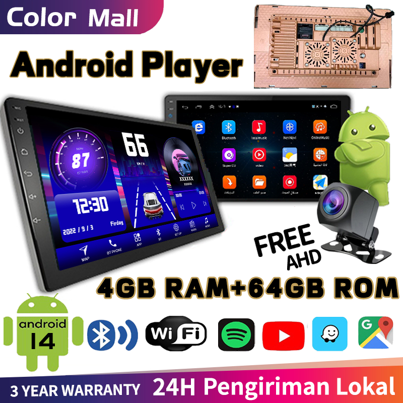 LOWEST PRICE [ 4GB RAM+64G IPS ] car android Player 7 9 10 inch Double ...