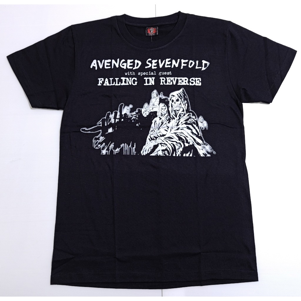Avenged Sevenfold Falling In Reverse T-Shirt Summer Cotton Casual Short ...