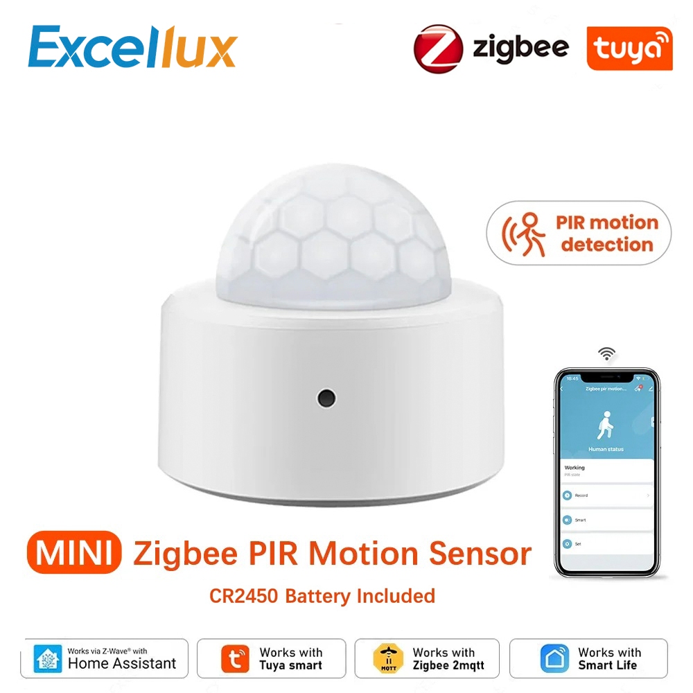 Zigbee Human Body PIR Motion Sensor Detector Smart Life Tuya Movement ...
