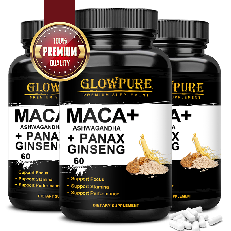 Maca Capsule Support Energy Booster, Stamina, Enhance Performance ...