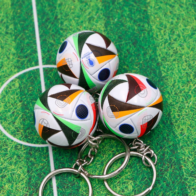 Mini Football Pendant Key Chain Bag Jewelry World Cup Star Souvenir ...