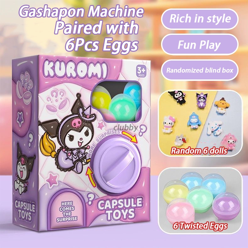 Gashapon Machine Blind Box Sanrio kuromi Mysterious Surprise kids Gift ...