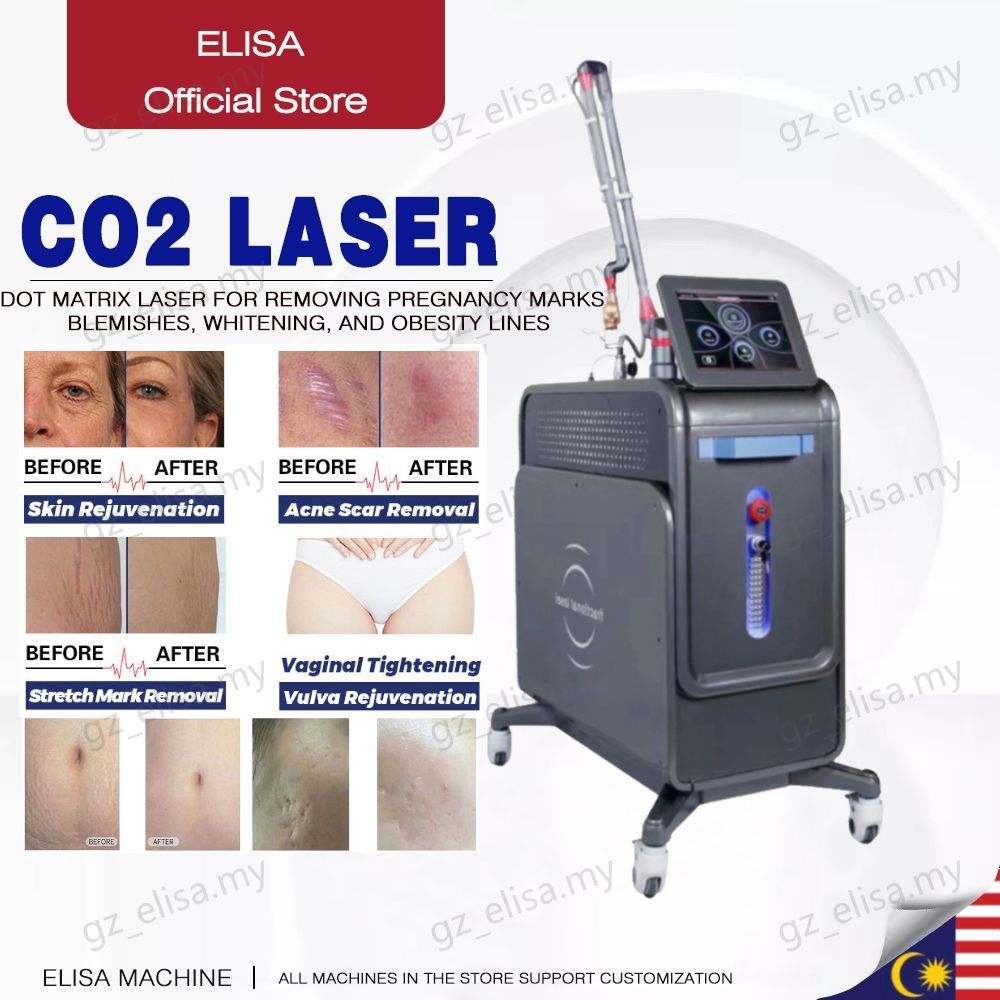 Co2 laser dot matrix laser age spots fine lines acne scars removing ...
