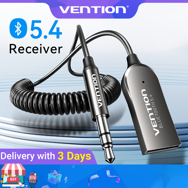 Vention Bluetooth Receiver 5.4 Adapter Hands-Free Bluetooth Car Kits ...