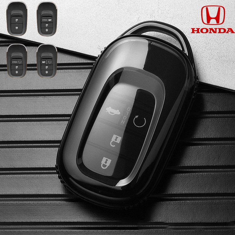 TPU Car Key Cover For Honda CRV/HRV/Civic/City/Accord/BRV/WRV/CITY FIT ...