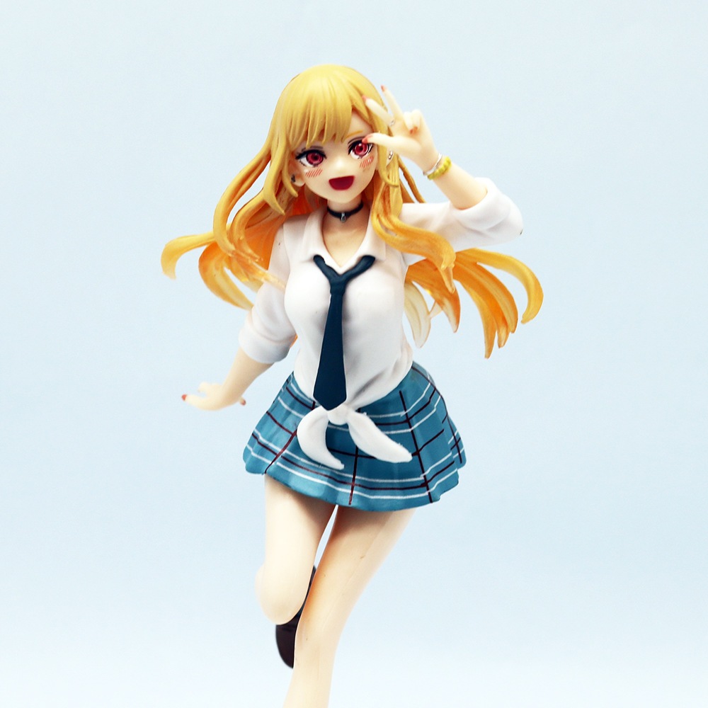 18.5cm Anime My Dress-Up Darling Figure Kitagawa Marin School Uniform ...
