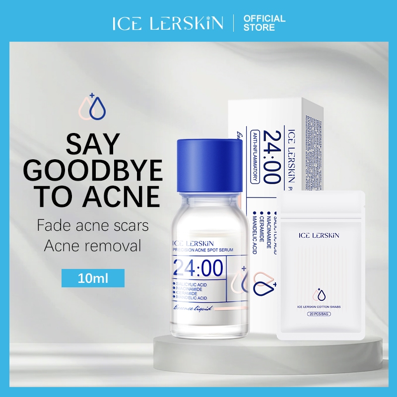ICE LERSKIN Acne Essence Salicylic Acid Anti-acne Serum Lighten Acne ...